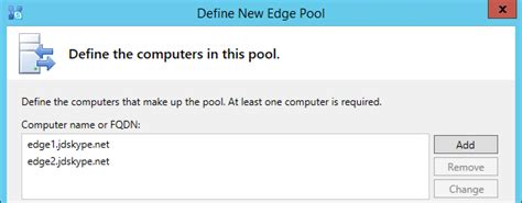 Skype For Business 2015 Edge Pool Deployment Jeff Schertzs Blog