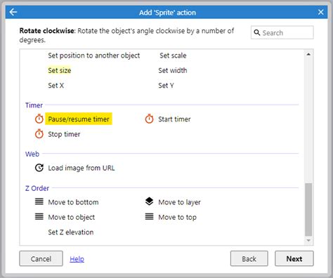 Documentation Correction For Timer Behavior · Issue 4688 · Scirra