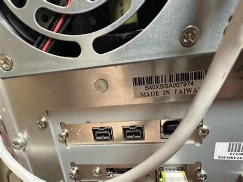 Help Identify Areca Tower 5 Bay Firewire Usb Ethernet R Datahoarder