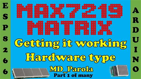 Max7219 Led Matrix Module Flixmyswitch