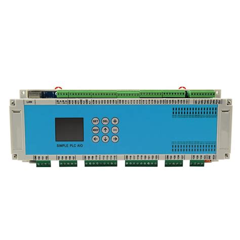 32 In 32 Out Relay Output PLC With 4 Channel Pulse Outputs Programmable PLC For Servo Motor And