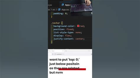 How Fast A Navbar Can Be Made Stop Wasting Time On Css Of Your Navbar Shorts Livecoding
