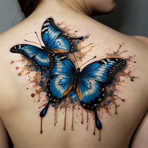 2 Butterflies Tattoos Meaning Significance 97 Designs Hbtat2