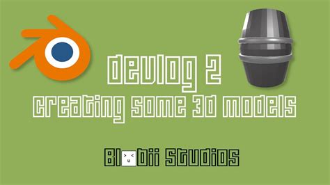 devlog 2 making some 3d models for my dream game youtube