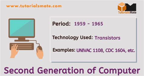 Second Generation Of Computer Transistors Tutorialsmate