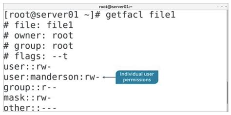 Getfacl Command Examples In Linux The Geek Diary