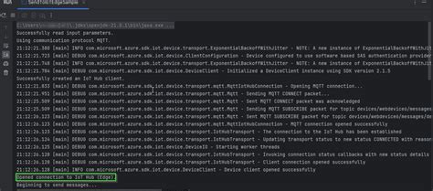 Environment Variable Iotedgeworkloaduri Is Required In Java Azure Iot