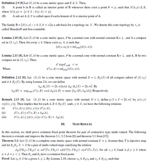 Common Fixed Point Theorems For Pair Of Generalized Multi Valued Mappings In Cone Metric Spaces