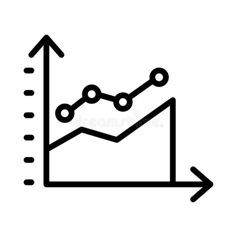 Analytic Chart Vector Thin L Ine Icon Stock Vector Illustration Of Presentation Concept