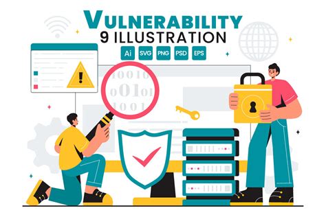 9 Vulnerability Vector Illustration Deeezy