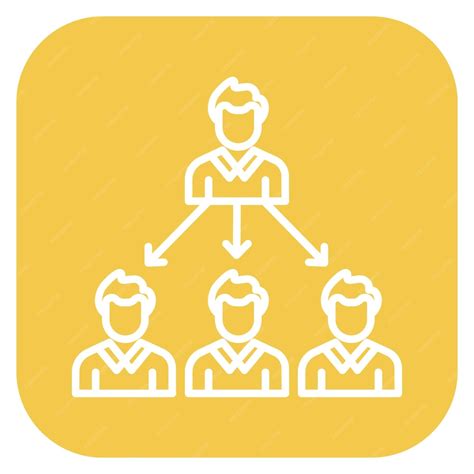 Premium Vector Hierarchy Vector Illustration