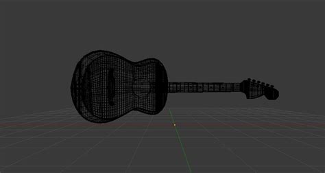어쿠스틱 기타 3d 모델 12 Fbx Free3d