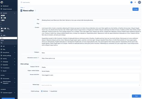 Customizing Your Content Editor Using Vue Enterprise Headless Cms Kuroco