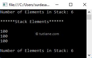 C Stack With Examples Tutlane