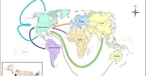 The Gis Adventures Of Map Man Gis 50007l Module 9 Flow Mapping