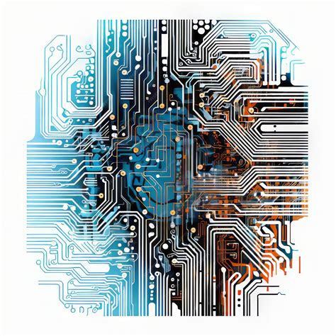 Premium Photo Computer Algorithmic Art On White Background