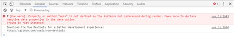 Vue报错笔记vuejs2643 Vue Warn Property Or Method Mess Is Not Defined On The Instance But 知乎