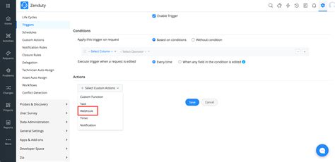 Zoho Service Desk Integration Zenduty Docs