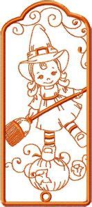 CSS176 Charming Witch Bookmarks 3 C Some Stitches