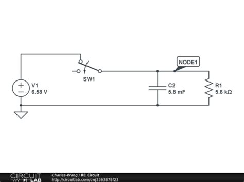 RC Circuit CircuitLab