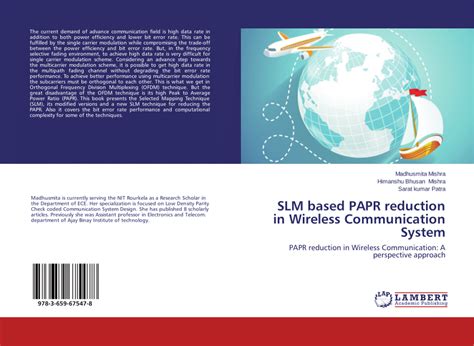 Pdf Slm Based Papr Reduction In Wireless Communication System Papr