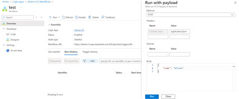 Azure Logic App Execute Csharp Script Code Action How To Return