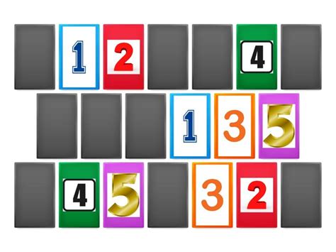 Numbers 1 10 Matching Pairs