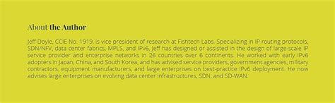 Routing Tcp Ip Volume Ii 2 E Jeff Doyle Books