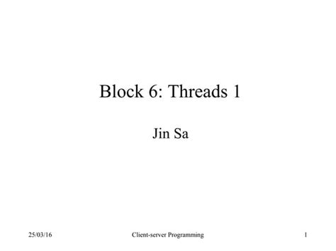 Multithreading Concept Ppt