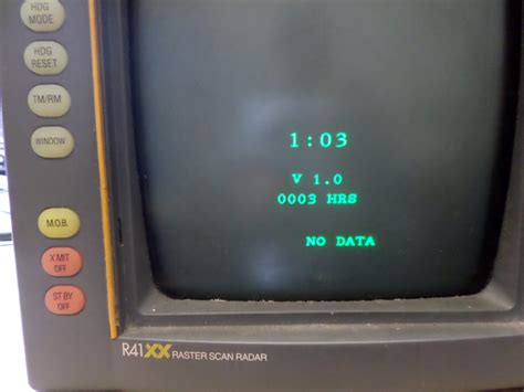 raytheon r41xx raster scan crt display only m92548 f m92542 radar tested max marine