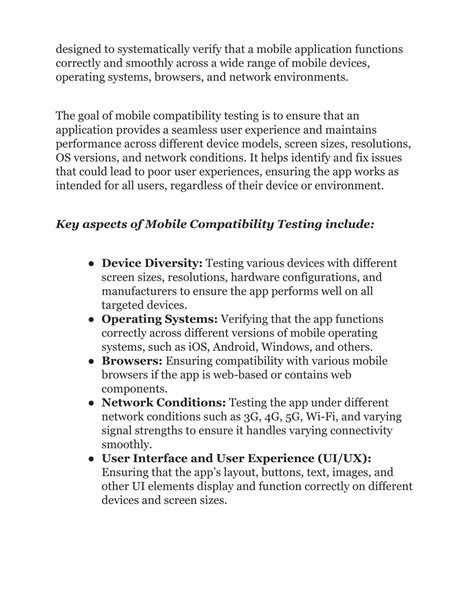 Ppt Mobile Compatibility Testing A Comprehensive Guide Powerpoint Presentation Id 13640008