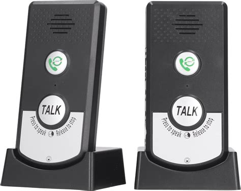Wireless Intercom System Wireless Voice Intercom Doorbell Chime Two