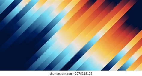 Colorful Diagonal Lines Background Modern Minimal Stock Vector Royalty