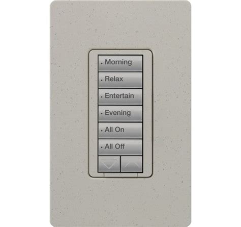 Lutron Rrd H6brl St Radiora 2 6 Button Hybrid Keypad Lighting Control