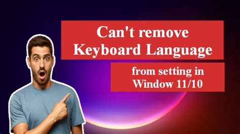 Cant Remove Keyboard Language In Window 11 Language Switcher Windows 11 Youtube