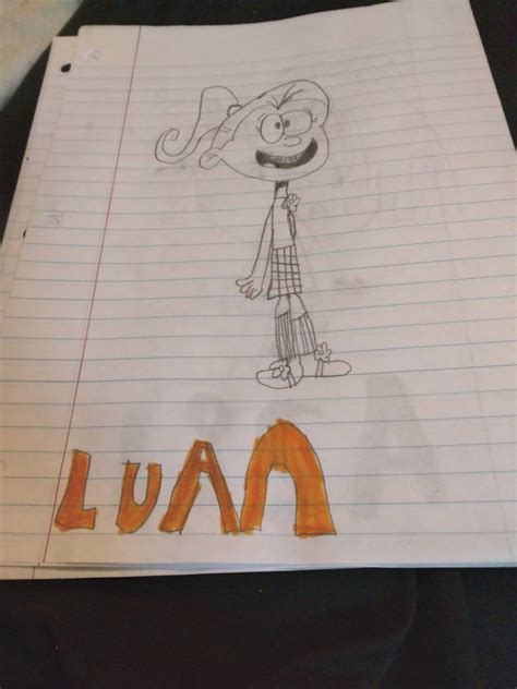 My Luan Loud Drawing By Dylanrayc On Deviantart