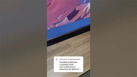 Come Resettare Il Telecomando Timvision Box Youtube