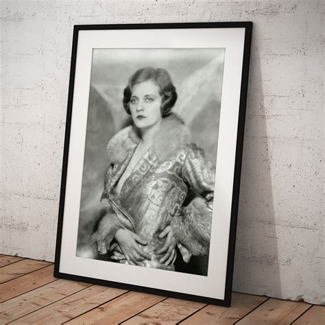 Portrait Of Tallulah Bankhead Poster By Nickolas Muray Conde Nast
