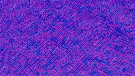 Premium Photo Abstract D Animation Of The Movement Of Blue And Purple Cubes Seamless Loop