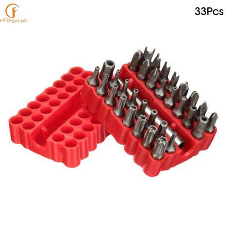 33pc Hollow Bit Set Wind Batch Electric Screwdriver Set Shopee