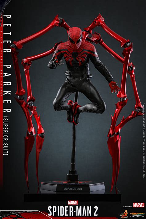 Hot Toys Superior Spider Man Swings Into Action With This Slick Sixth