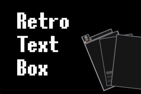 Retrotextbox 2d Gui Unity Asset Store Retrotextbox 2d Gui Unity Asset Store