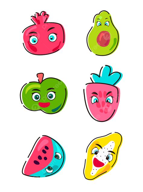 Wind Cartoon Clipart PNG Images Cartoon Cute Fruit Anthropomorphic Original Mbe Wind Vector