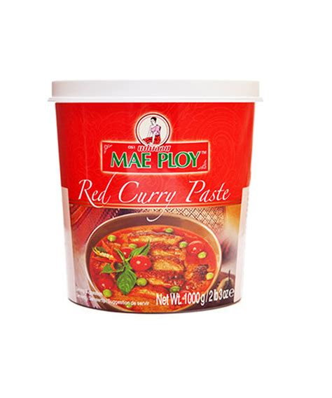 Mae Ploy Red Thai Curry Paste 1kg Regency Foods Wholesaler