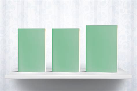 Bookshelf Mockup 3 Books — Free Mockup World Bookshelf Mockup 3 Books — Free Mockup World