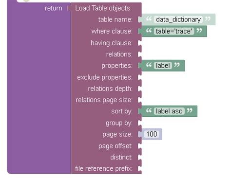 How To Get Only One Column From Load Table Object Block Ui Builder