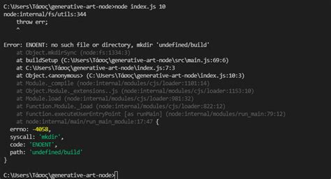 I Get This When I Write The Command Node Index Js Issue 10