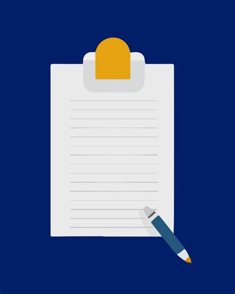 Premium Vector Book Notepad Pen Paper And Notebook Icons