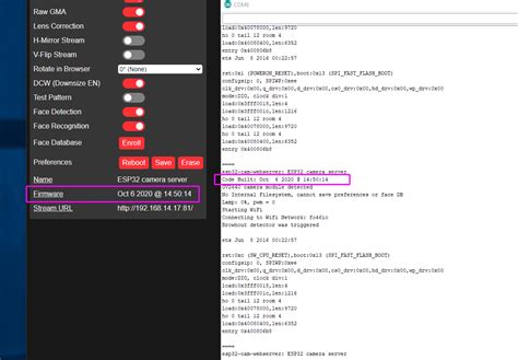 v3 versioning · issue 67 · easytarget esp32 cam webserver · github