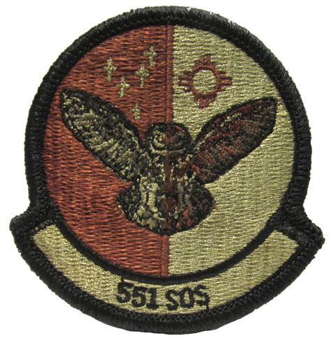551st Special Operations Squadron Ocp Patch Spice Brown